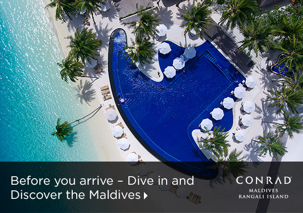 Conrad Maldives Rangali Island, Rangali Island, South Ari Atoll