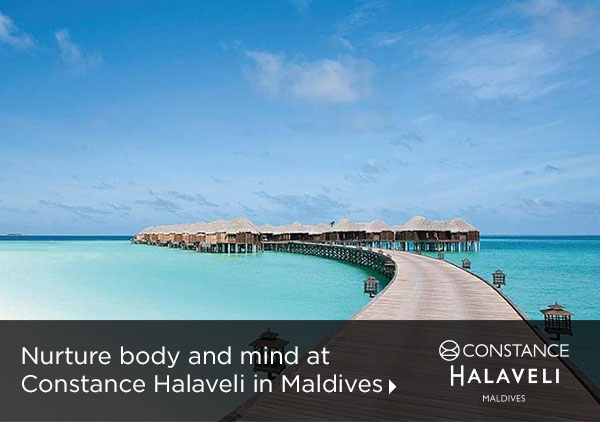 Constance Halaveli, Maldives, Halaveli Island, North Ari Atoll